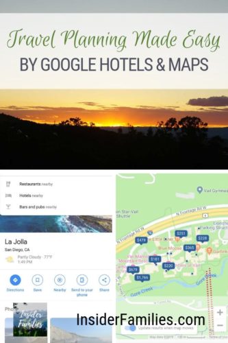 Why Book Vacation Using Google Maps and Google Hotels
