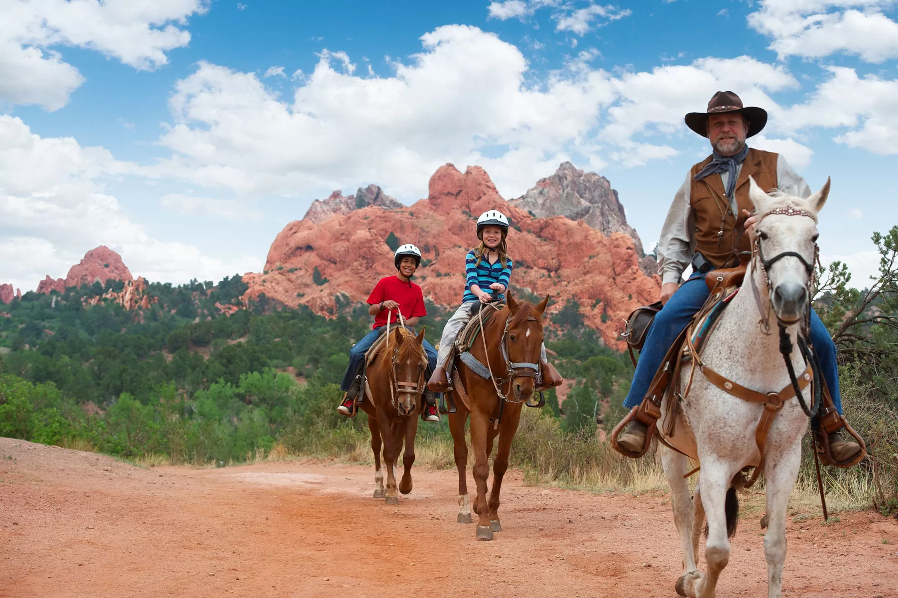 Garden of the Gods Horseback Riding Adventures | Insider Families